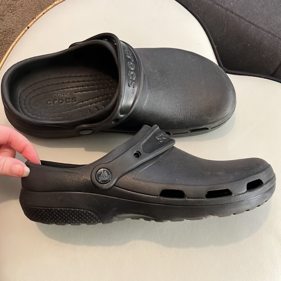 CROCS | Shoes | Crocs At Work Professional Vented Clogs Nursing ...